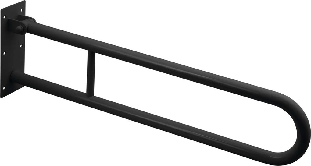 Sapho - Madlo Handicap, délka 60 cm, sklopné, matná černá XH516B