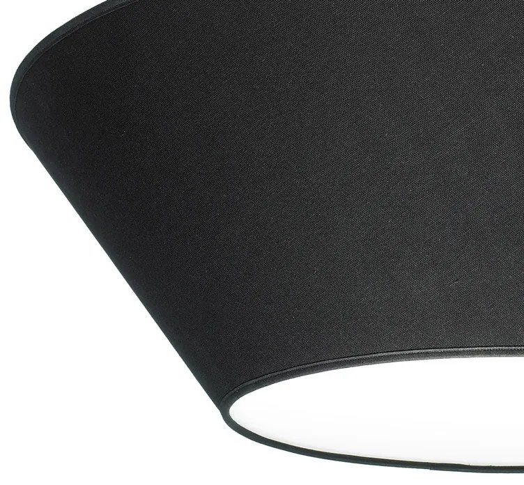 LND Design Lampa Halo 70cm LCF070, stropní, černá