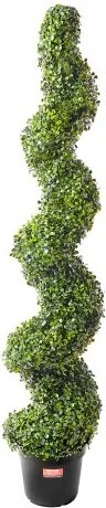 2 Kusů 1,5 m Umělý buxus Topiary Strom Umělá rostlina UV Dekor vnitřní/venkovní