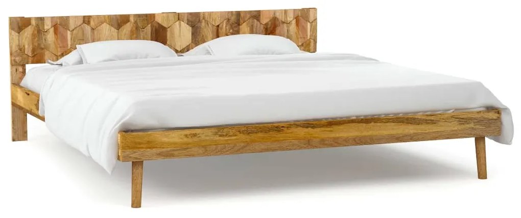246337 vidaXL Rám postele z masivního mangovníkového dřeva 1,8 m