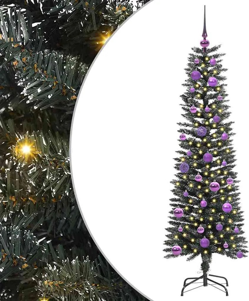 Umělý vánoční stromeček Zelená 150 cm PVC, plast a ocel 3395934