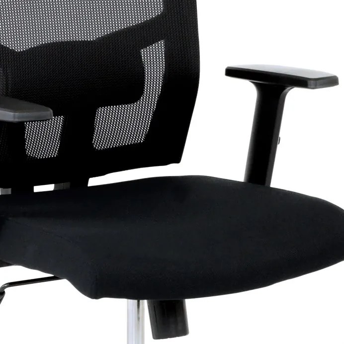 Ergonomická kancelářská židle VALERIO - černá síťovina Barva: černá