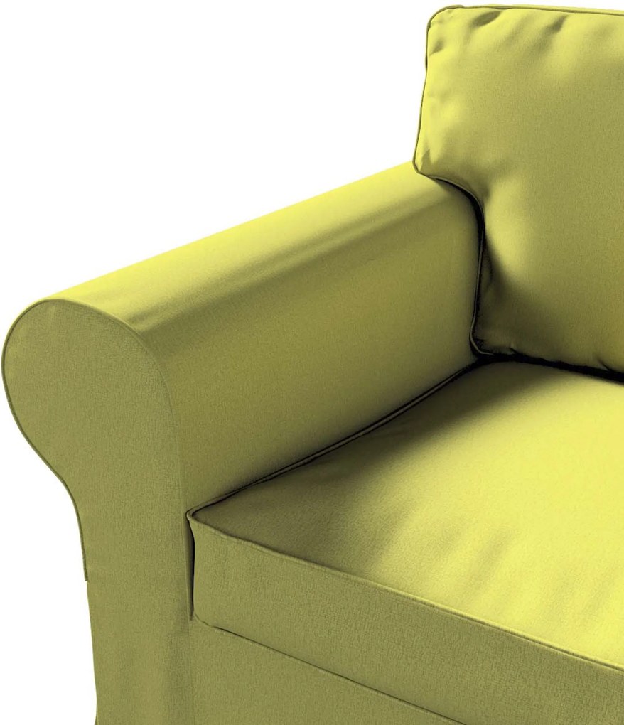 Potah na křeslo IKEA Ektorp barva zelená látka lesklé, sametová