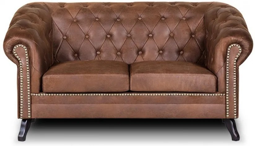 Askont Pohovka Chesterfield Bristol 2M Tabaco 13