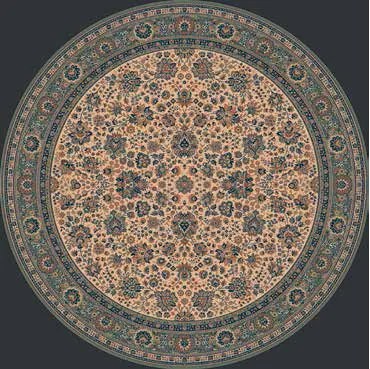 Lano luxusní orientální koberce Kusový koberec Royal 1570-508 - 80x80 (průměr) kruh cm