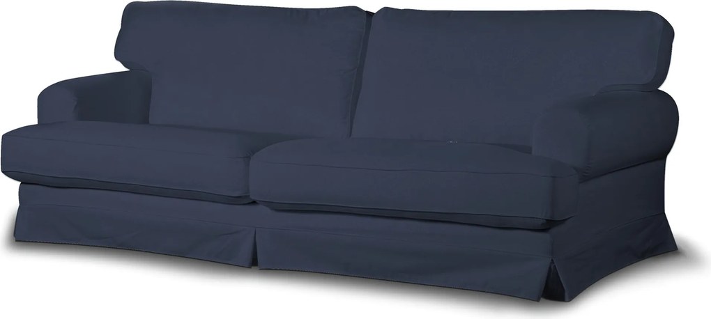 Potah na pohovku IKEA Ekeskog rozkládací barva tmavě modrá látka sametová