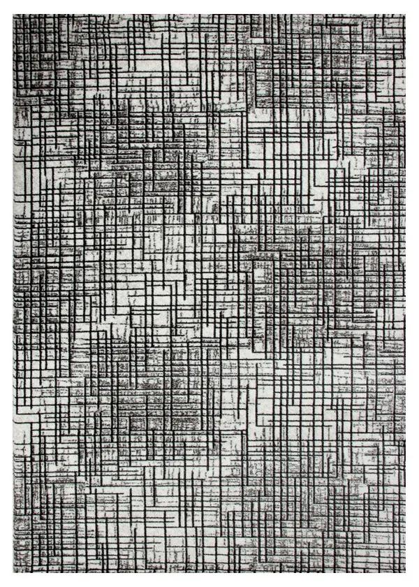 Luxusní koberec akryl Oliver šedý, Velikosti 120x170cm