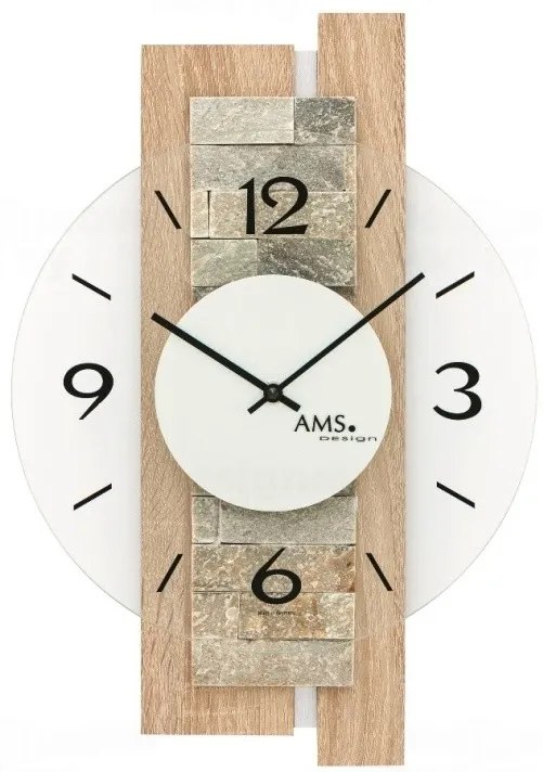 AMS 9542 40cm nástěnné hodiny