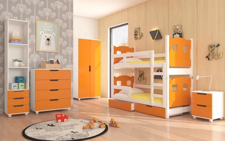 Dětská sestava nábytku Aberdeen oranžová