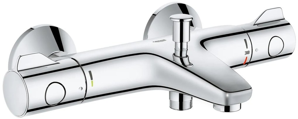 Grohe Grohtherm 800 vanová baterie na stěnu ano chrom 34567000