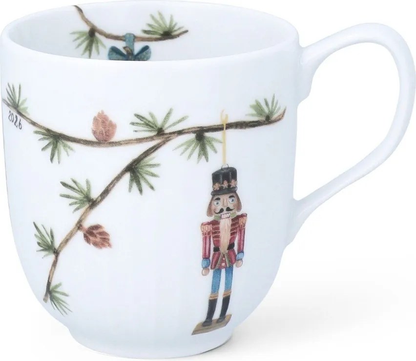 Bílý porcelánový hrnek s vánočním motivem 330 ml Hammershøi Christmas – Kähler Design