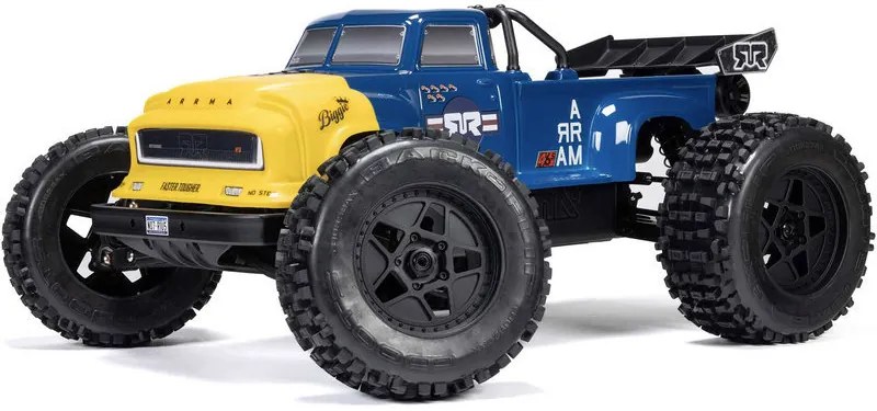 Arrma notorious 6s v6 blx 1:8 4wd rtr modré