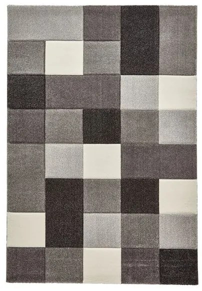 Šedobílý koberec Think Rugs Brooklyn, 160 x 220 cm