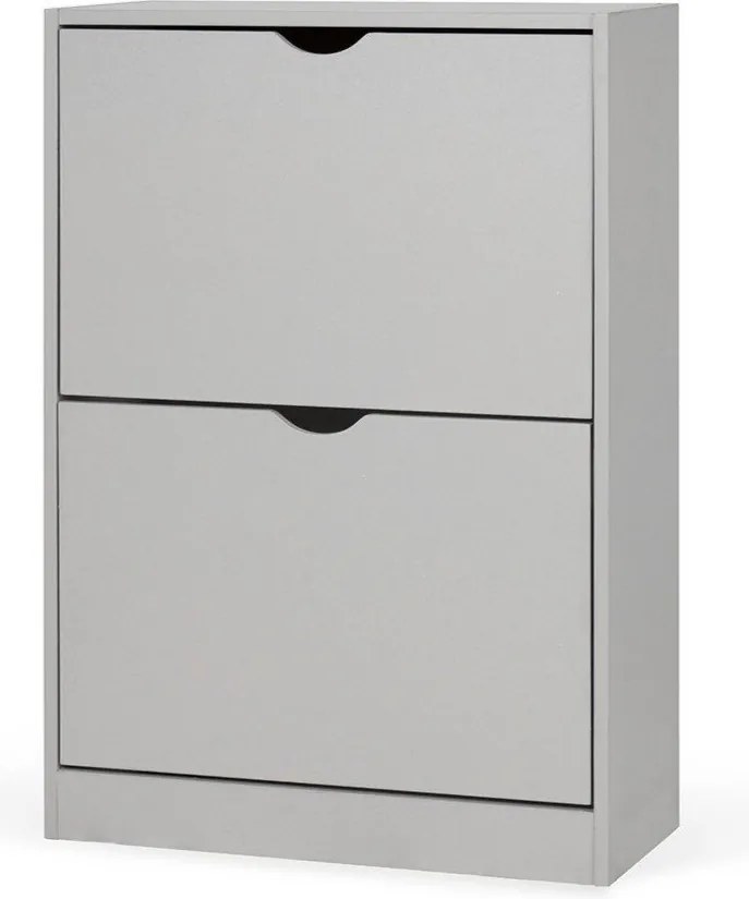 Šedý výklopný botník 60x82x24 cm Stelo – Bonami Essentials