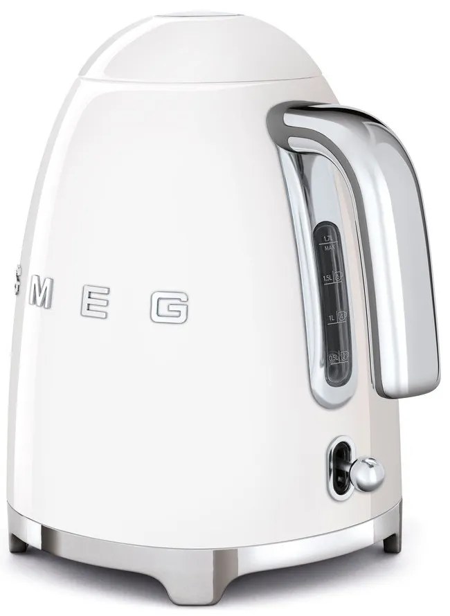 Bílá rychlovarná konvice 1,7 l 50's Retro Style – SMEG