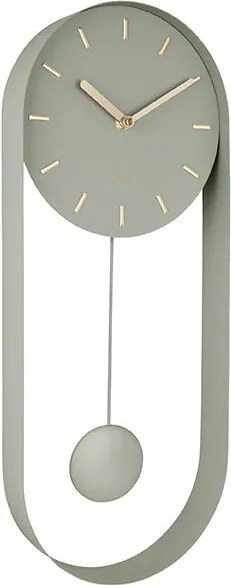 Nástěnné hodiny s kyvadlem PENDULUM, 50 x 20 x 4,8 cm
