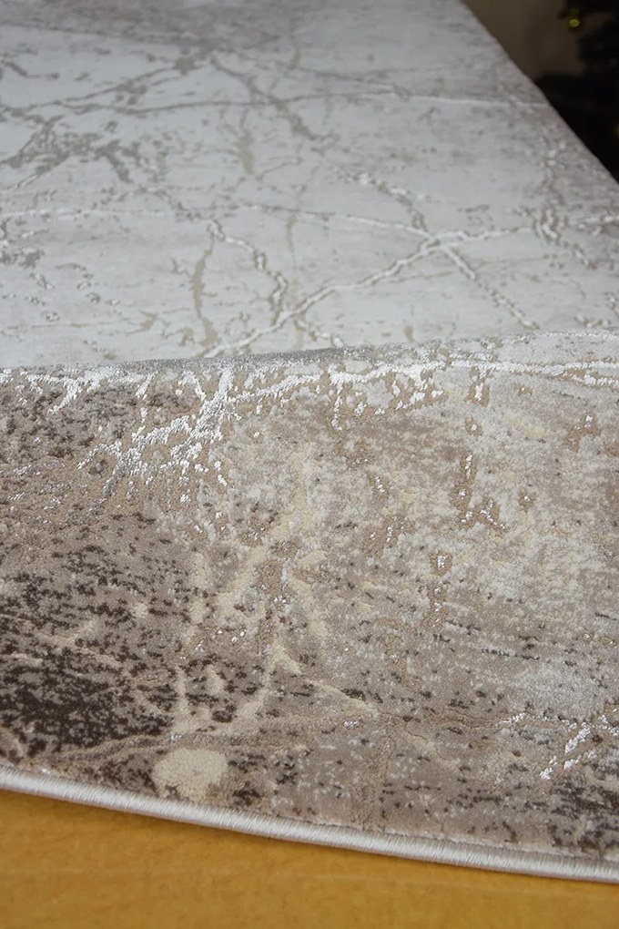 BE Koberec Elite 4355 BEIGE - béžový obdélníkový Rozměr: 60x100 cm