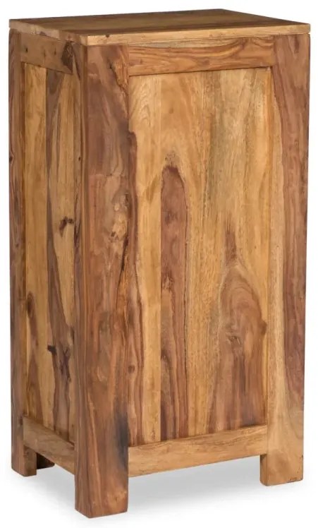 furniture-nabytek.cz - Masivní koupelnová skříňka pod umyvadlo Leostone z palisandru, lakovaná, hnědá – 42×30×80 cm