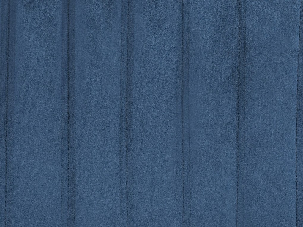 Modré sametové křeslo VARBERG Beliani