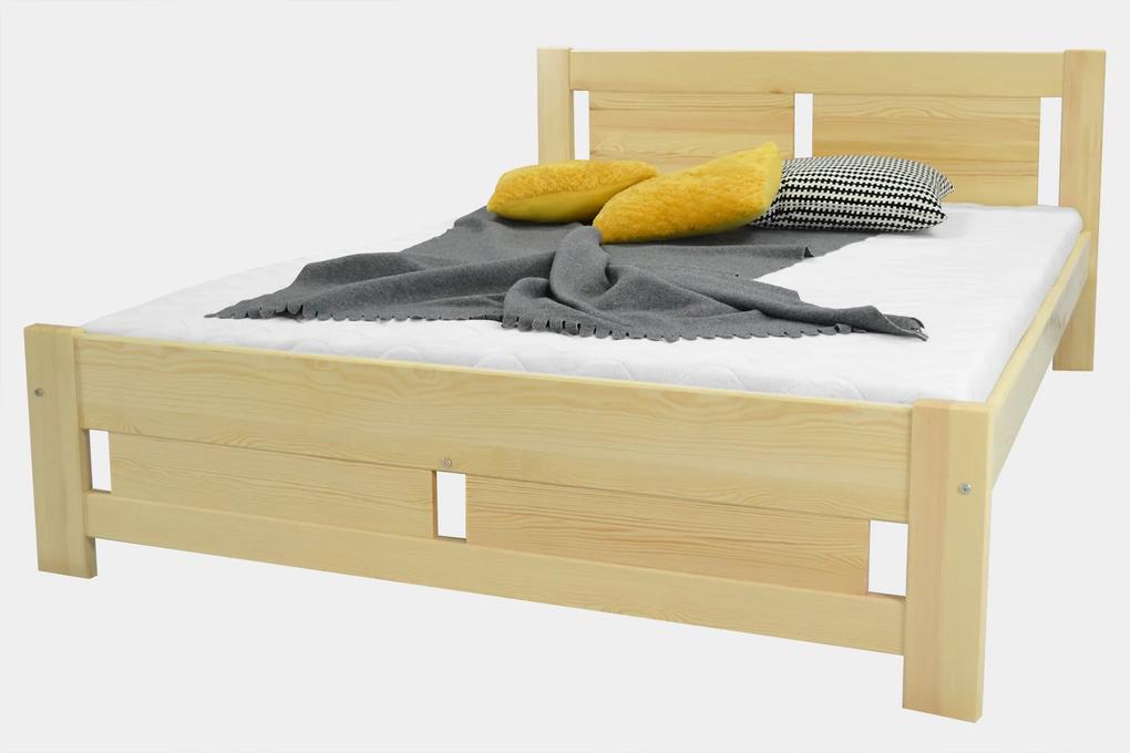 Via-nábytek Postel KORA masiv borovice Povrchová úprava postele: Bílá Rozměry postele: 80 x 200