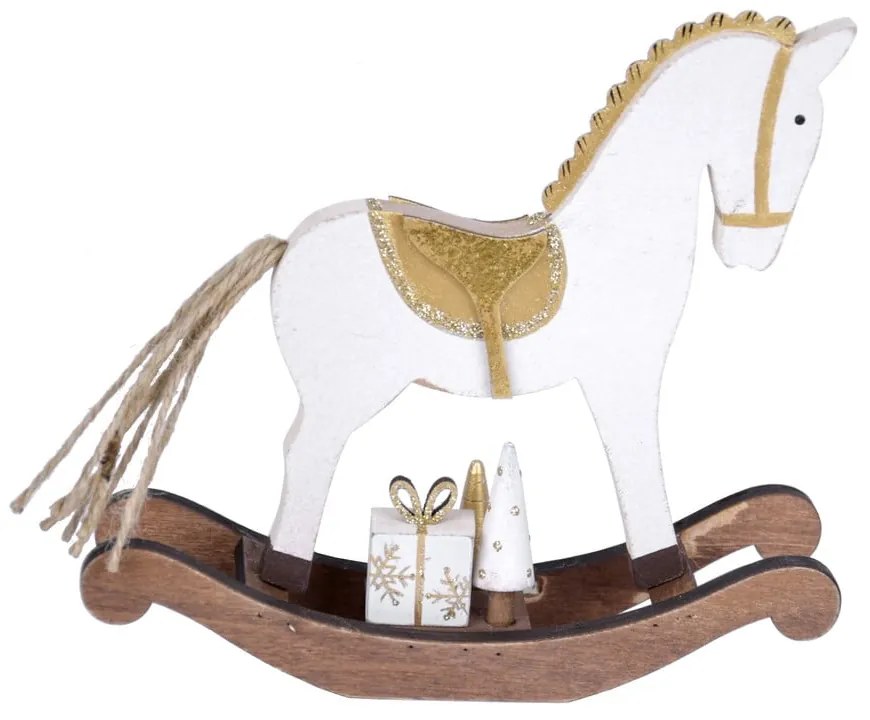 Vánoční figurka houpacího koníka Ego Dekor