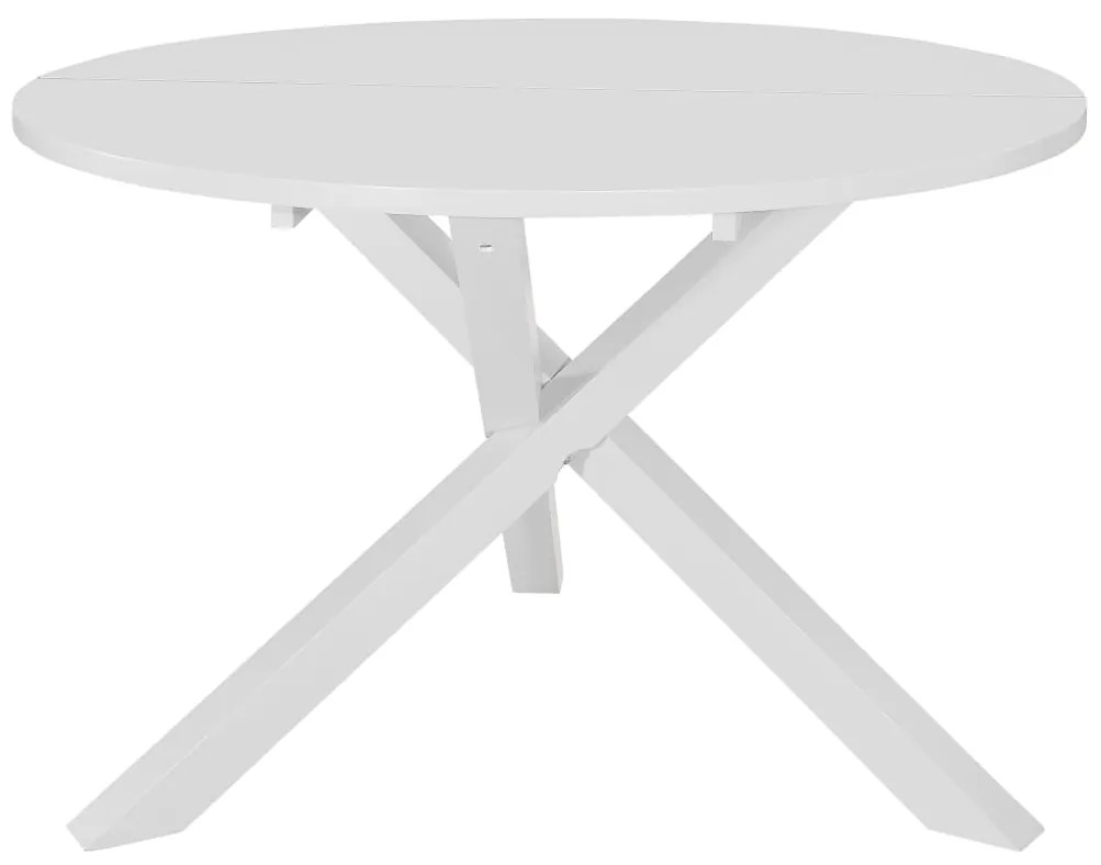 Jídelní stůl - MDF - bílý | 120x75 cm