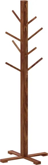 Indický nábytek - Stojací věšák Gani 60x178x60 z indického masivu palisandr Natural