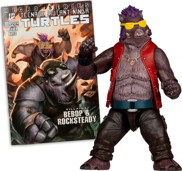 Akční figurka McFarlane Toys TMNT Page Punchers - Bebop 16 cm Vícebarevná