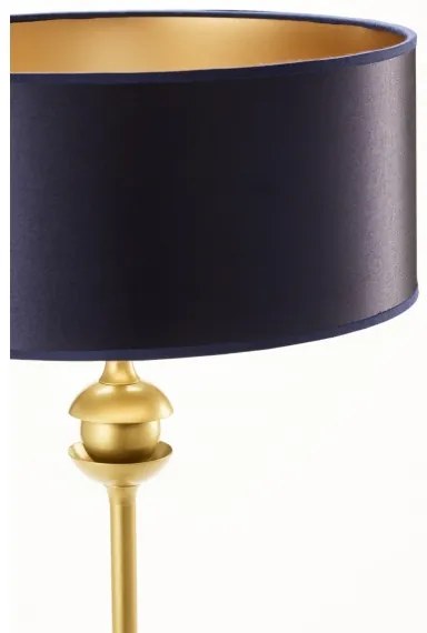 Jupiter 2116 - Stolní lampa KASZMIR 1xE27/15W/230V modrá/zlatá