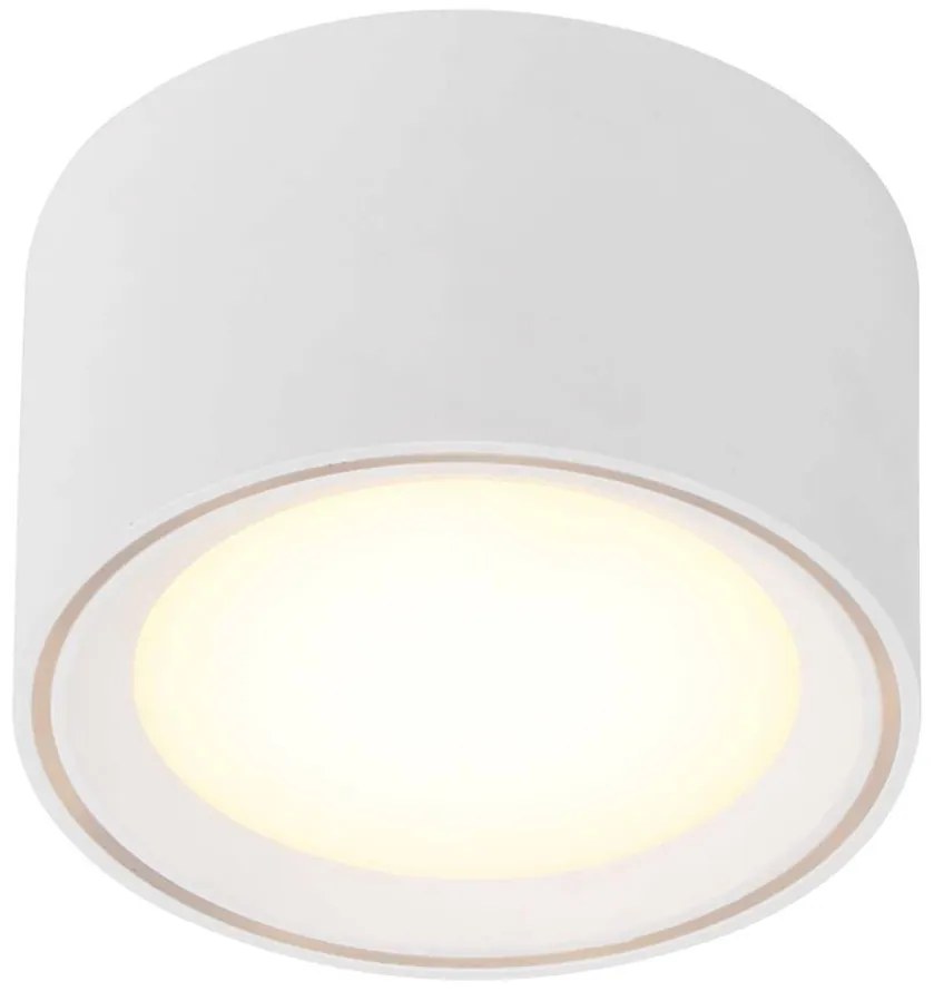 Nordlux 47540101 Fallon, stropní LED 5,5W 2700K, tříkrokové stmívání, bílá, 10x6cm