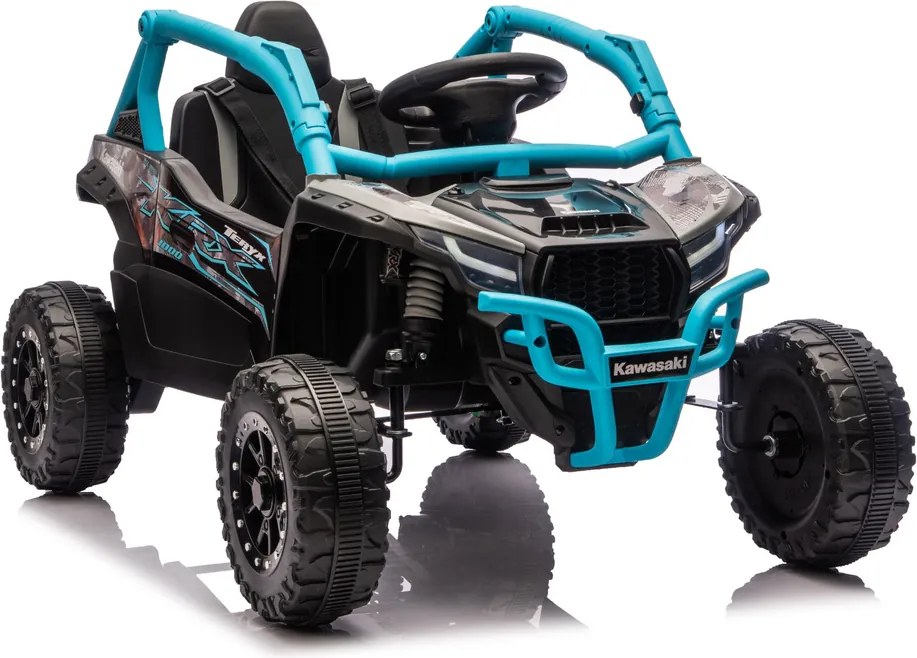 LEAN CARS Elektrické autíčko na baterie Kawasaki JS330 24V5Ah černo-modré