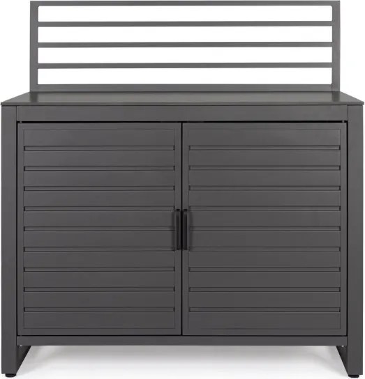 BIZZOTTO Modul zahradní kuchyňské linky ANIA antracit 120x62 cm 0790375