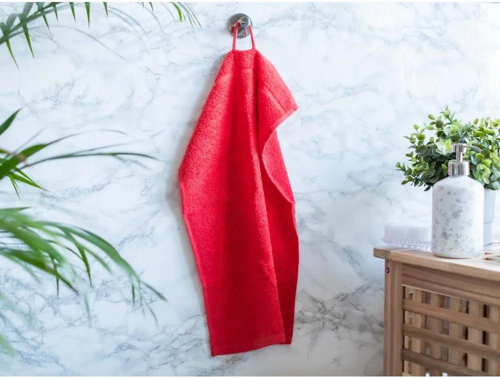 Profod Malý froté ručník 30 × 50 cm ‒ Classic červený