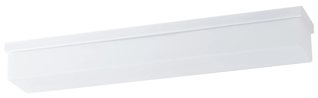 Osmont 51925 Sylvia D2, nástěnné svítidlo nad zrcadlo do koupelny s bílým dekorativním límcem, LED 18W 4000K, IP44, délka 62cm