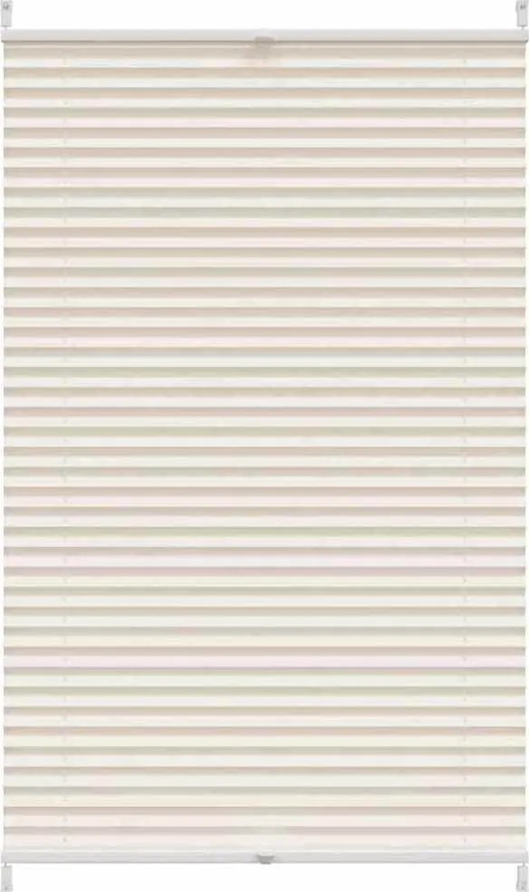 vidaXL Plisované žaluzie / rolety Plisse 70 x 125 cm - [240598] Barva: krémová