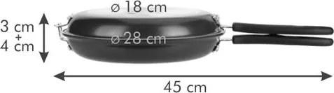 TESCOMA Oboustranná pánev PRESTO ø 26 cm