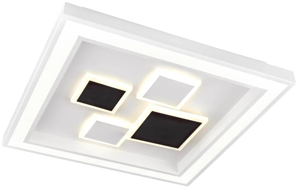 Stropní LED přisazené osvětlení NOLO, 50W, teplá bílá-studená bílá, 48x48cm, hranaté Globo NOLO 48405-50Q