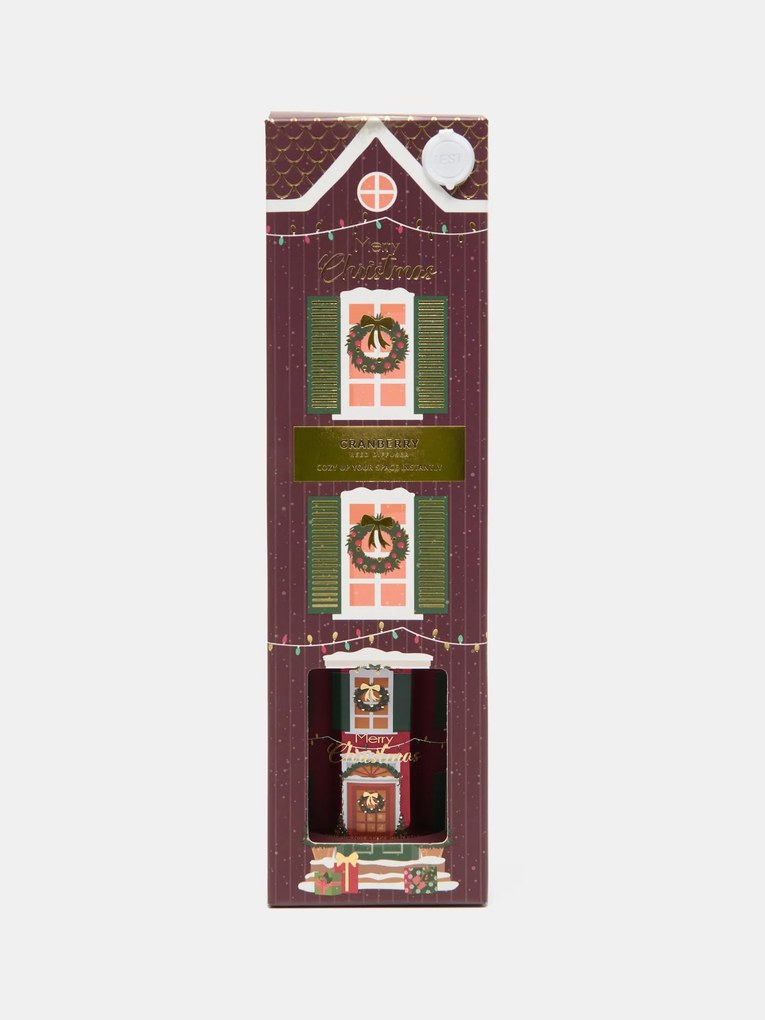 Sinsay - Vánoční aroma difuzér s tyčinkami Cranberry - světle fialová