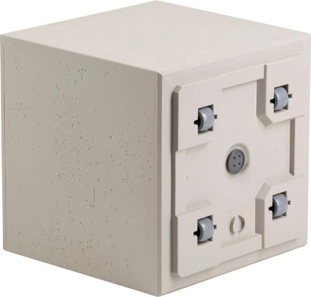 Květináč na kolečkách BETONIQUE 30x30 cm beton - výběr z 8 provedení