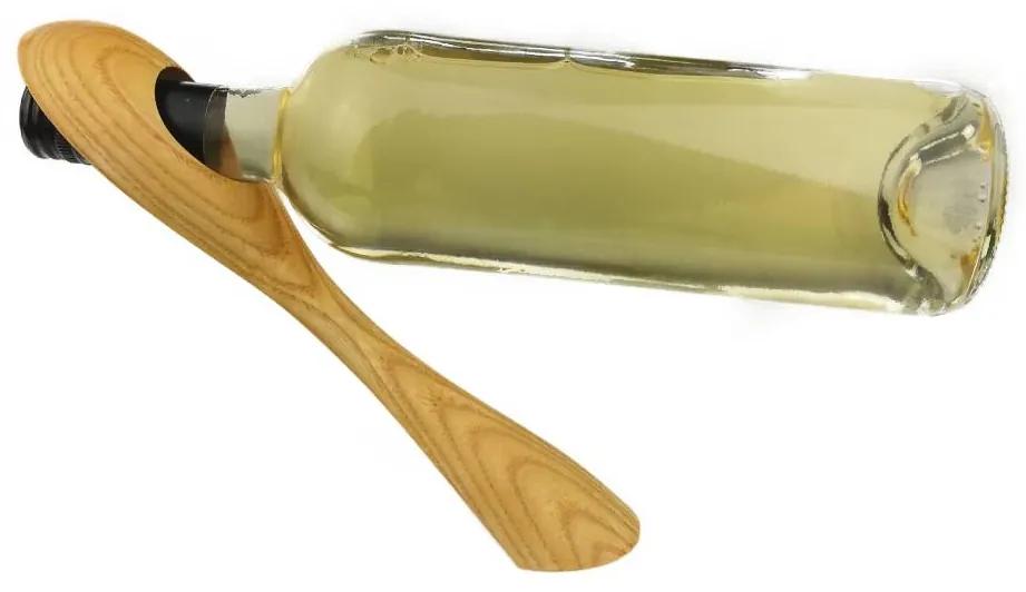 Woodlaf Dřevěný stojan na víno Alexis, jasan