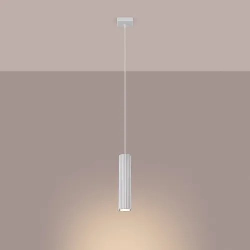 Závěsné svítidlo SOLLUX KARBON 1 bílá GU10 1x10W bez žárovky SL.1535