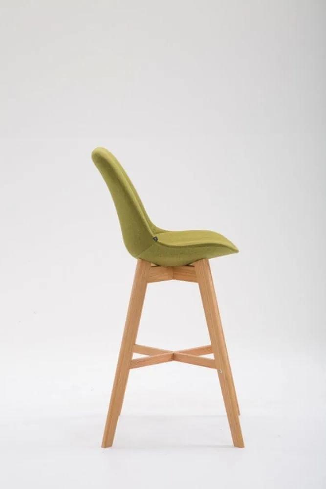 Bhm germany Barová židle Cane, zelená