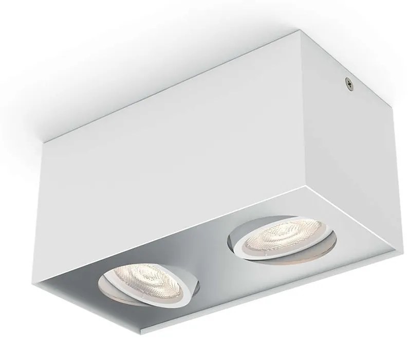 Philips 50492/31/P0-LED Stmívatelné bodové svítidlo MYLIVING BOX 2xLED/4,5W/230V