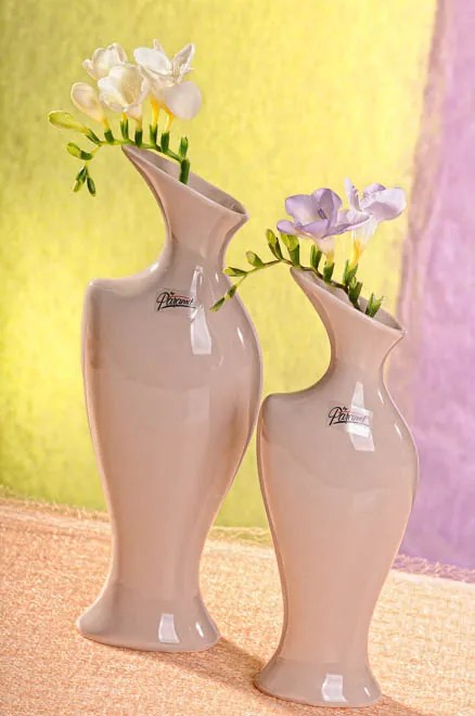 Paramit ŽENA Váza béžová 25 cm