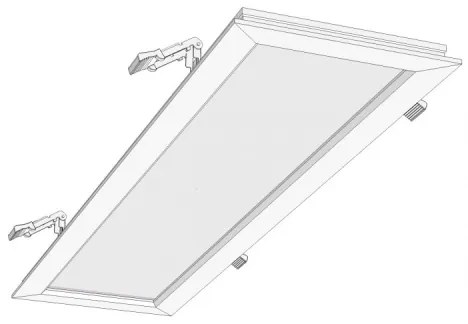 RED - Design Rendl - R12061 - LED Podhledový panel STRUCTURAL LED/22W/230V