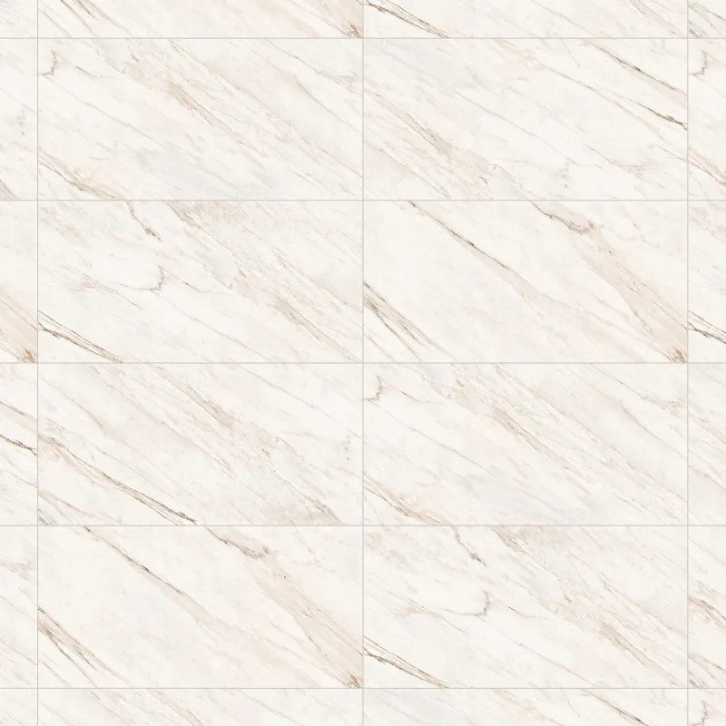 Mexen Angelo White gres glazovaný rekt. G1, dlaždice podlahová-nástěnná 120 x 60 cm, lesk - TL156-120-060-00