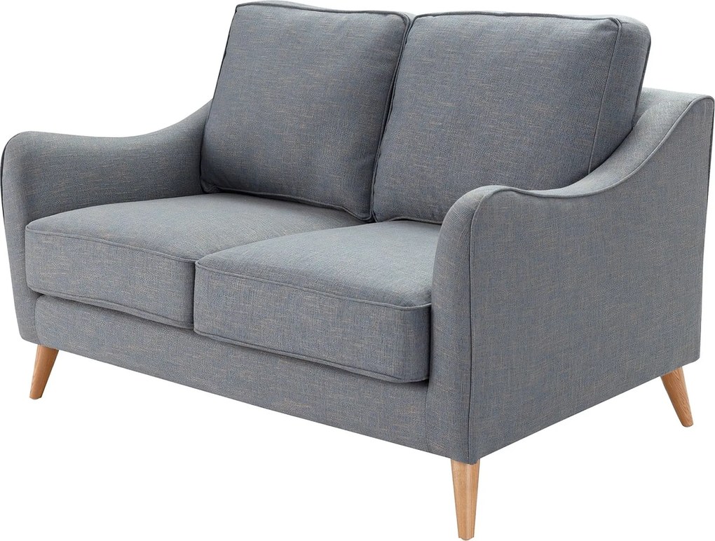 Pohovka Venuste denim blue/brown 2-místná