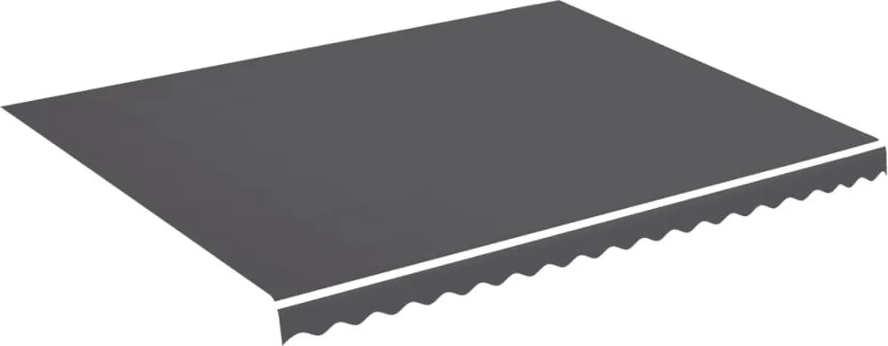 vidaXL Náhradní plachta na markýzu 4,5 x 3,5 m [311950] Barva: Hnědá