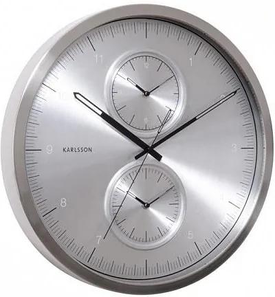 Designové nástěnné hodiny KA5508SI Karlssson 50cm