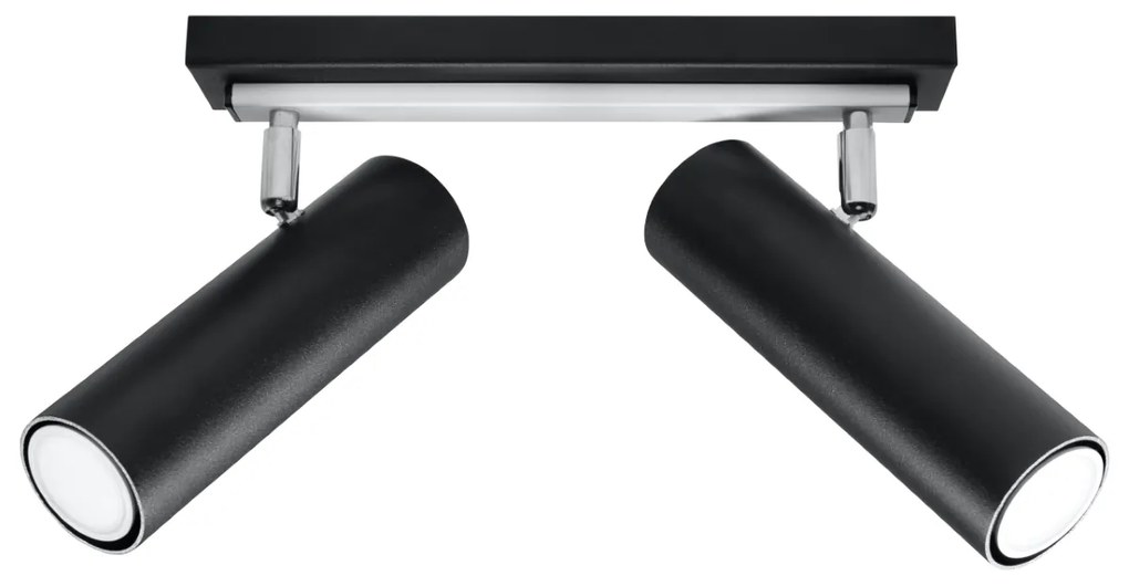 Sollux Lighting Stropní svítidlo DIREZIONE 2 černé
